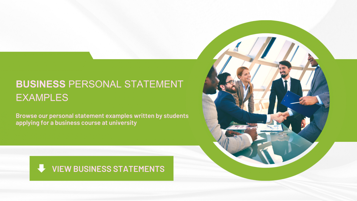 Business Personal Statements | Studential.com